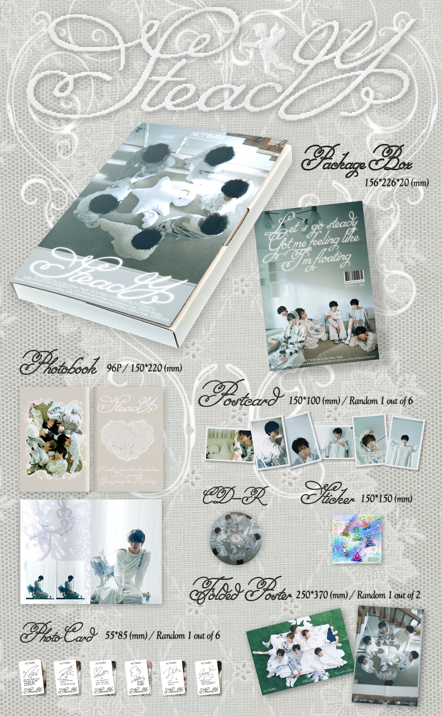 The 1st Mini Album 'Steady' (Photobook Ver.) | SMTOWN GLOBAL SHOP