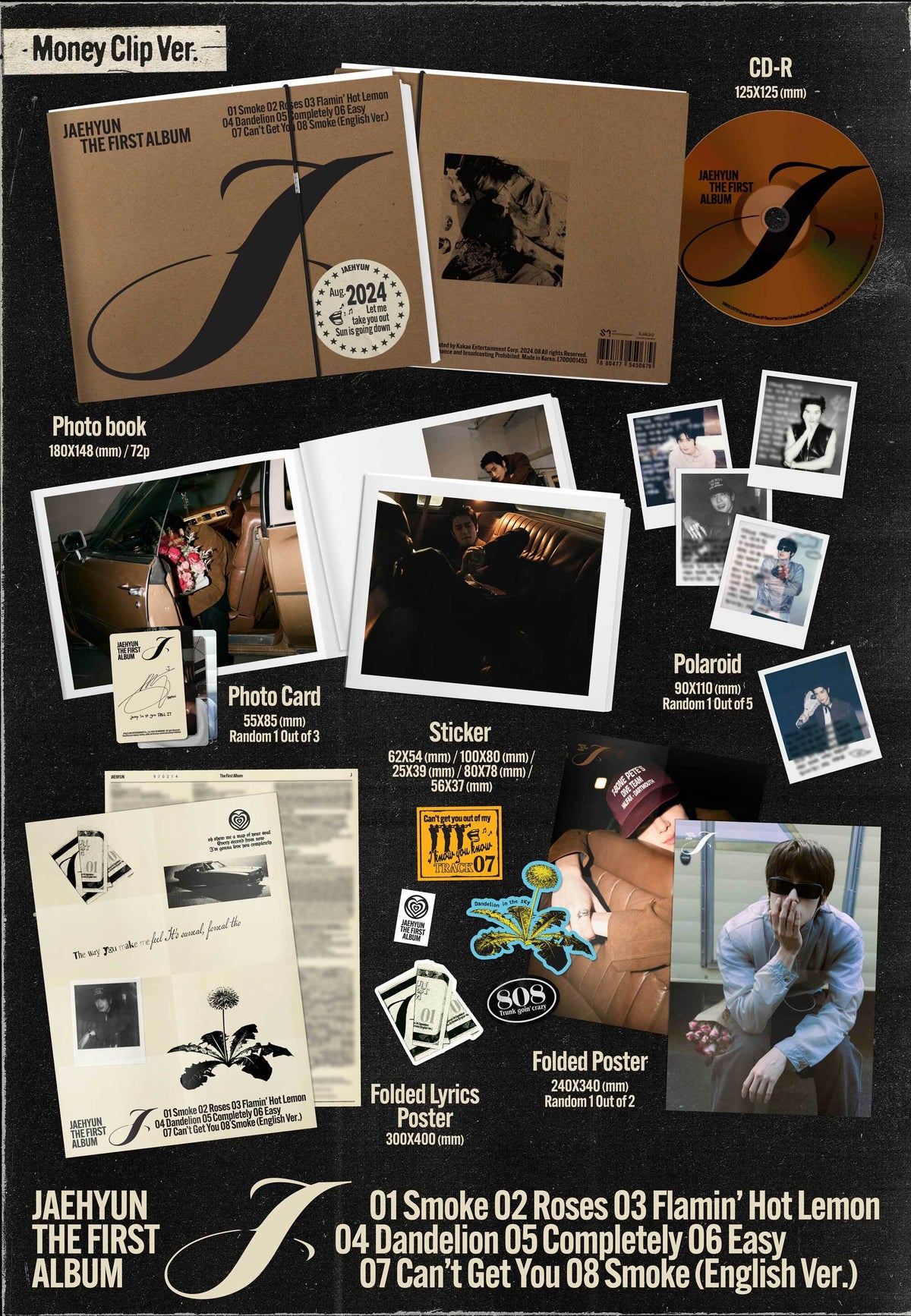 The 1st Album 'J' (Money Clip Ver.) | SMTOWN GLOBAL SHOP