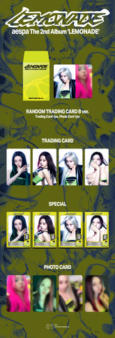 RANDOM TRADING CARD [LEMONADE ver.] - aespa 'LEMONADE - The 2nd Album ...