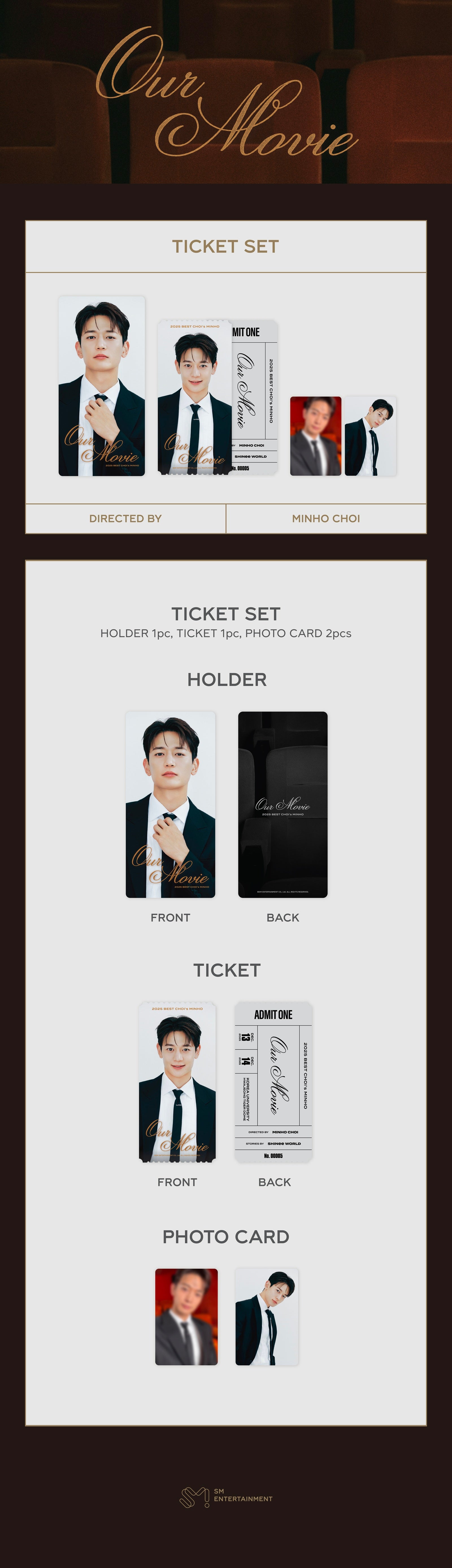 TICKET SET - 2025 BEST CHOI's MINHO MD – SMTOWN GLOBAL