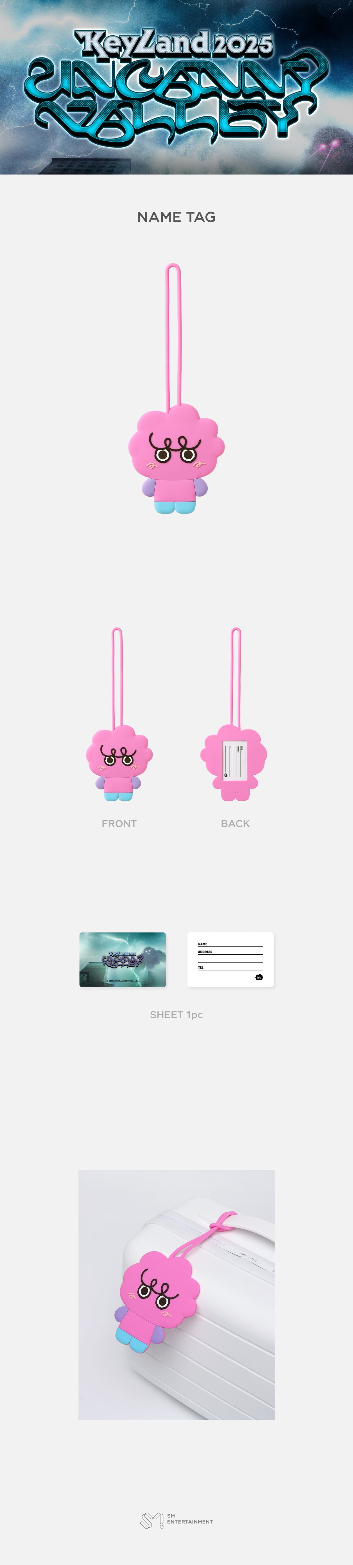 NAME TAG - 2025 KEYLAND Uncanny Valley MD – SMTOWN GLOBAL