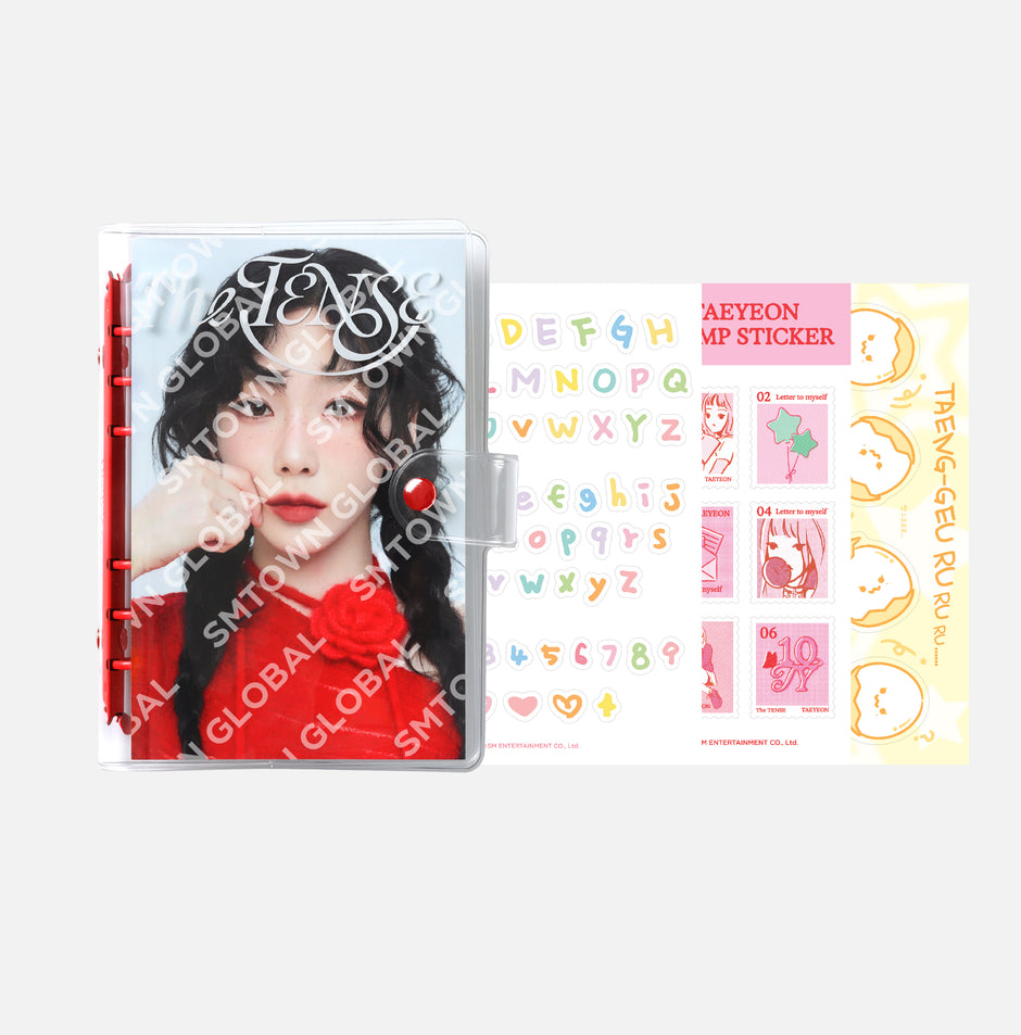 PHOTO CARD BINDER + STICKER SET - TAEYEON CONCERT - The TENSE MD ...