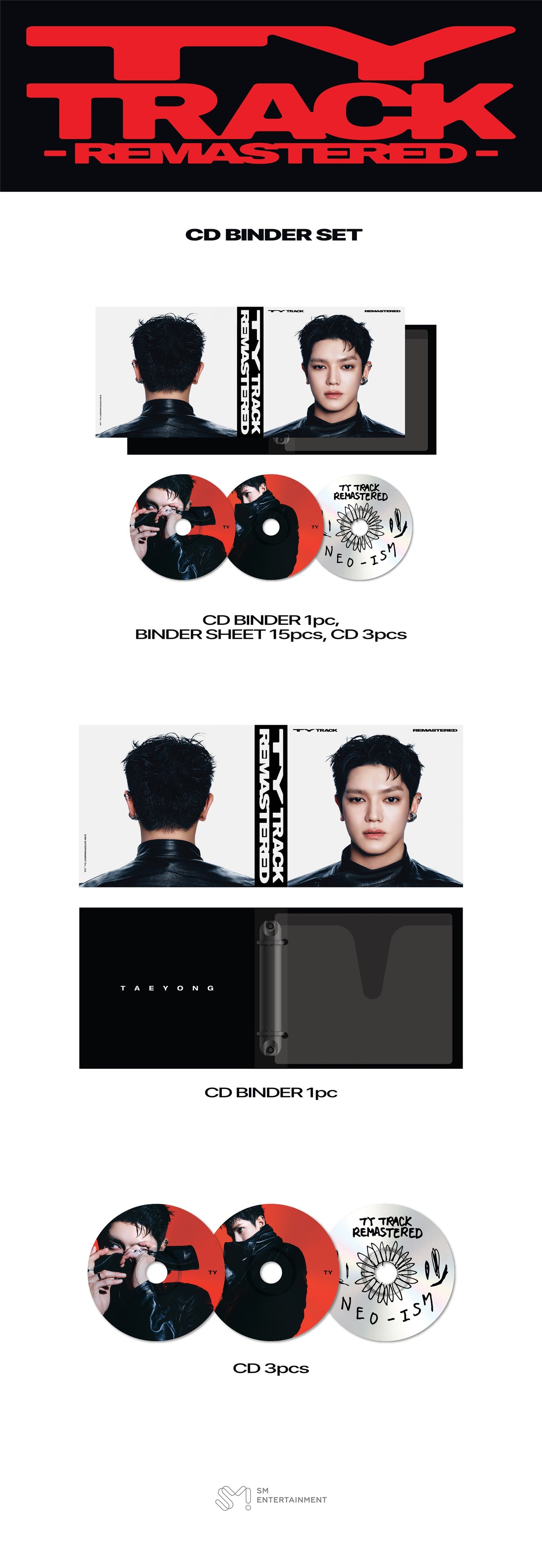 CD BINDER SET - 2026 TAEYONG CONCERT TY TRACK - REMASTERED MD – SMTOWN ...