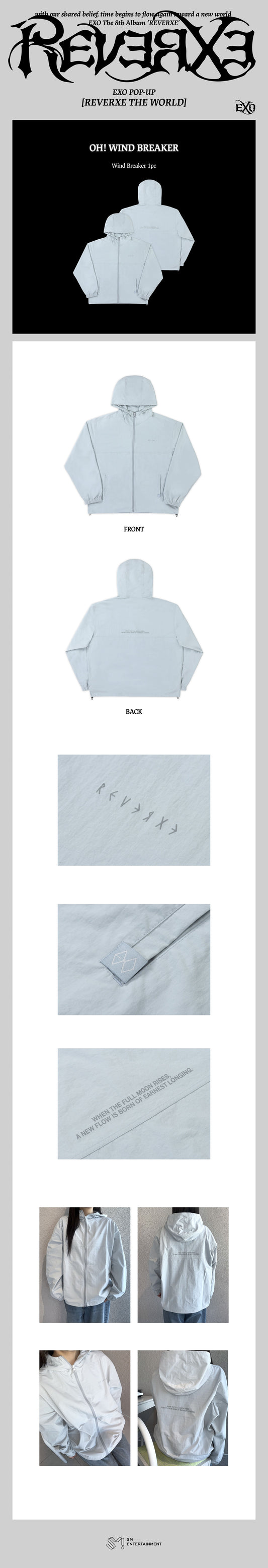 OH! WIND BREAKER - EXO 'REVERXE - The 8th Album' POP-UP MD – SMTOWN GLOBAL