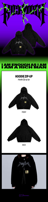 HOODIE ZIP-UP-aespa WEEK - #Rich_Man POP-UP MD – SMTOWN GLOBAL
