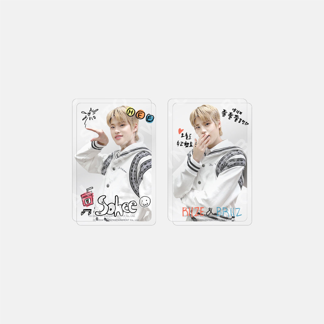 RIIZE LAYERED PHOTO CARD SET - 2024 RIIZE 'RIIZE UP' POP-UP MD - SMTOWN ...