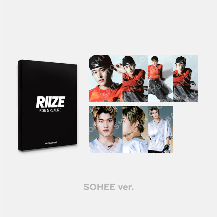 RIIZE POSTCARD SET - 2024 RIIZE 'RIIZE UP' POP-UP MD - SMTOWN GLOBAL