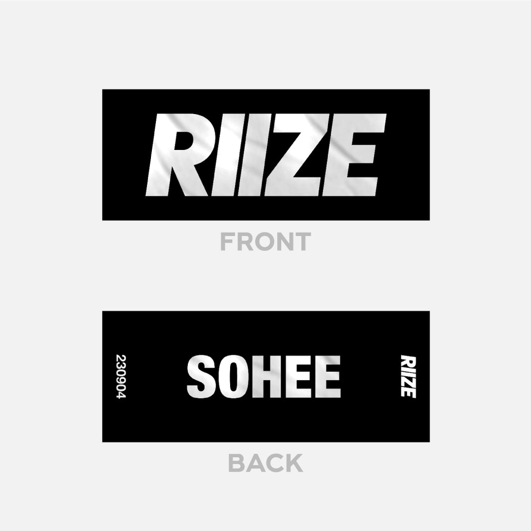 RIIZE SLOGAN + PHOTO CARD SET - 2024 RIIZE 'RIIZE UP' POP-UP MD ...