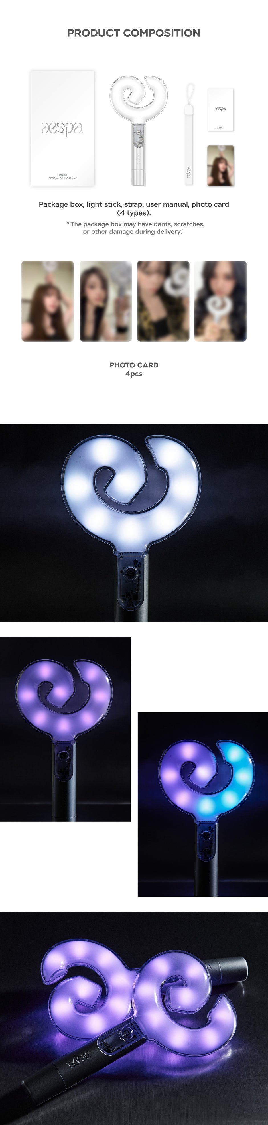 aespa OFFICIAL FANLIGHT ver.2 – SMTOWN GLOBAL