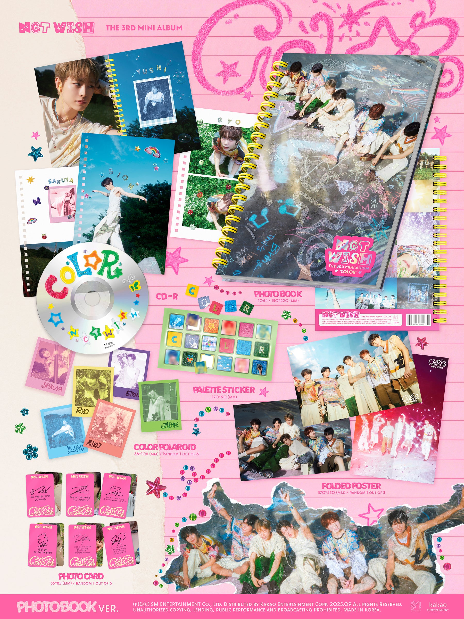 The 3rd Mini Album 'COLOR' (Photobook Ver.) – SMTOWN GLOBAL