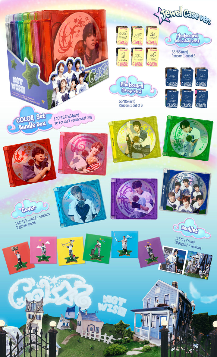 The 3rd Mini Album 'COLOR' (Jewel Case Ver.) SET – SMTOWN GLOBAL