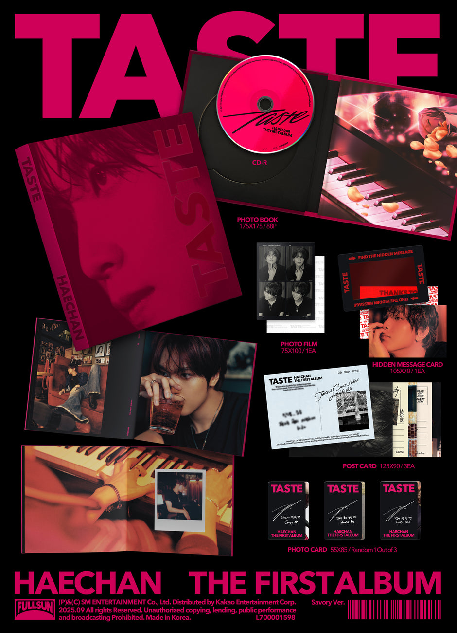 The 1st Album 'TASTE' (Savory Ver.) – SMTOWN GLOBAL