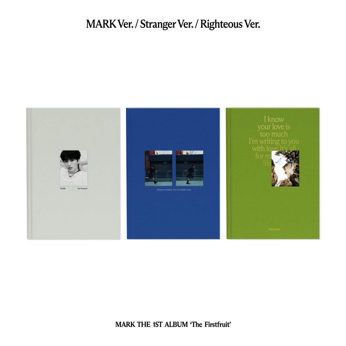 MARK - The 1st Album 'The Firstfruit' – SMTOWN GLOBAL