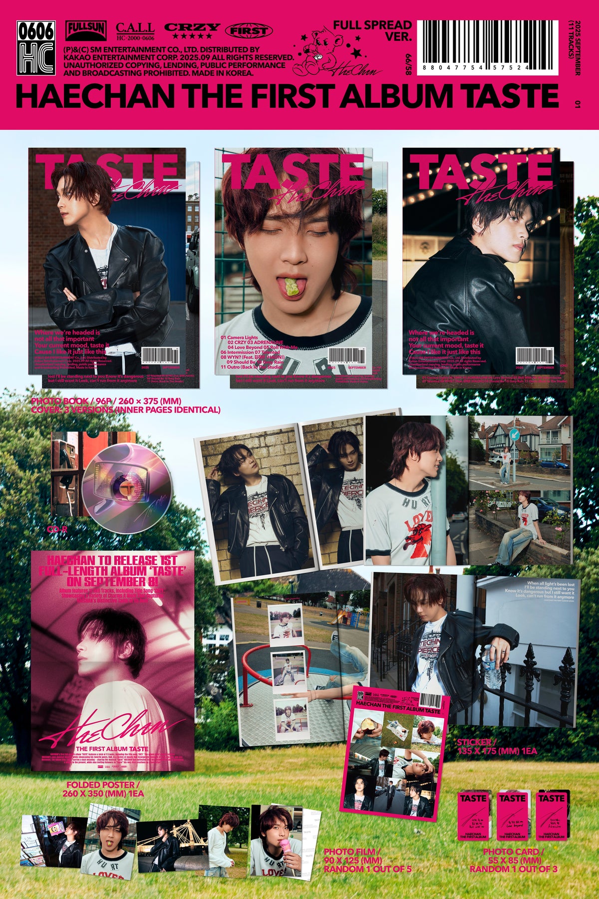 'The 1st Album 'TASTE' (Full Spread Ver.) – SMTOWN GLOBAL